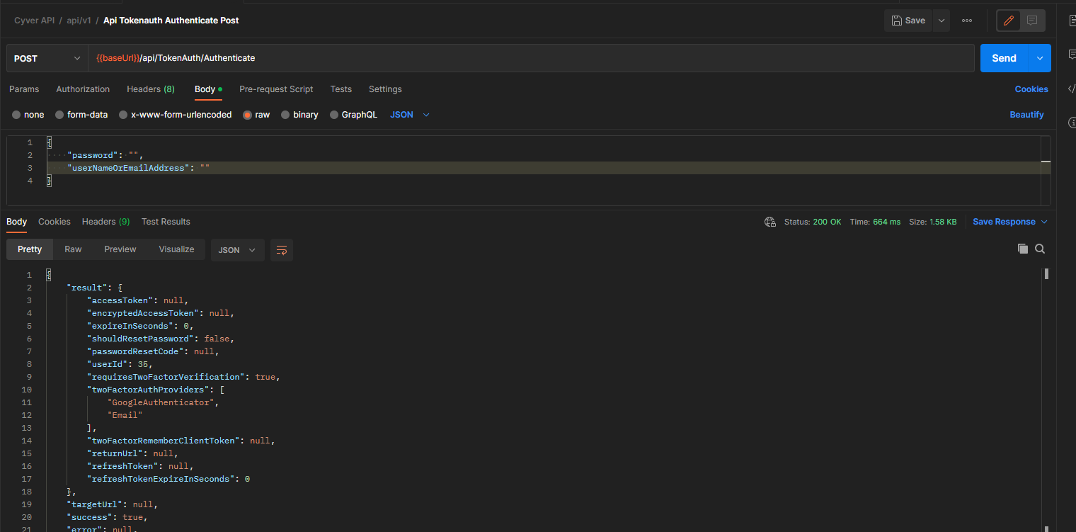Working with the API – Cyver Support