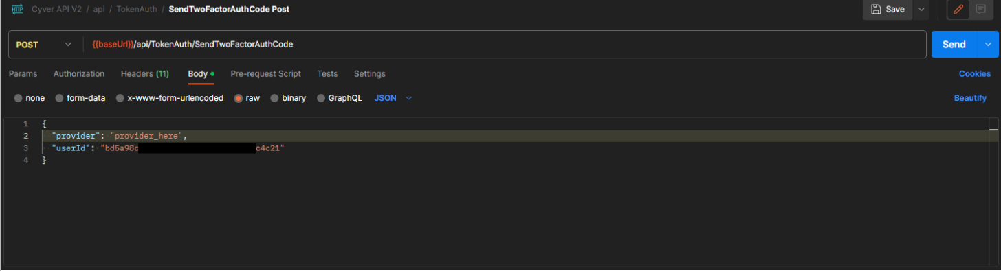 Working with the API – Cyver Support