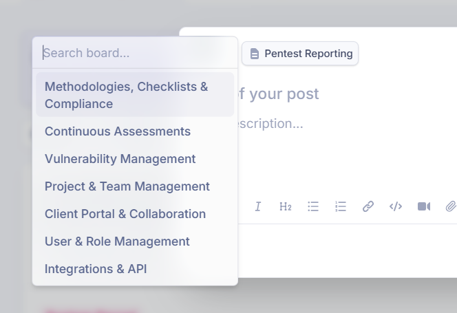 Community Roadmap Portal – Cyver Support